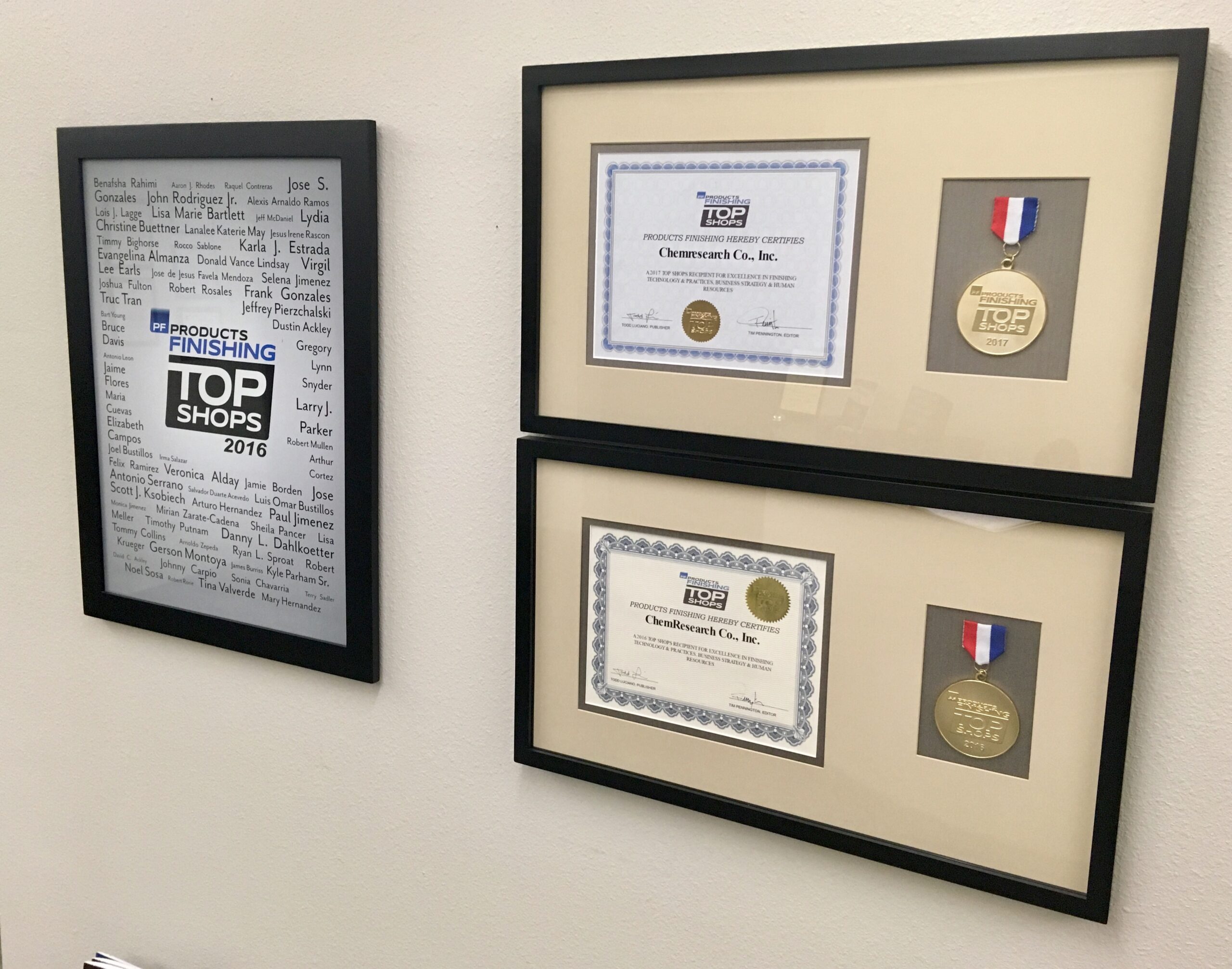 Top 50 U.S. Finishing Shops: CRC Made the List Again